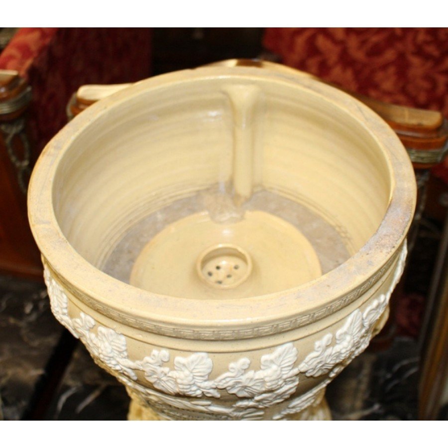 Victorian 'Lipscombe & Co. Patent' Stoneware Water Filter